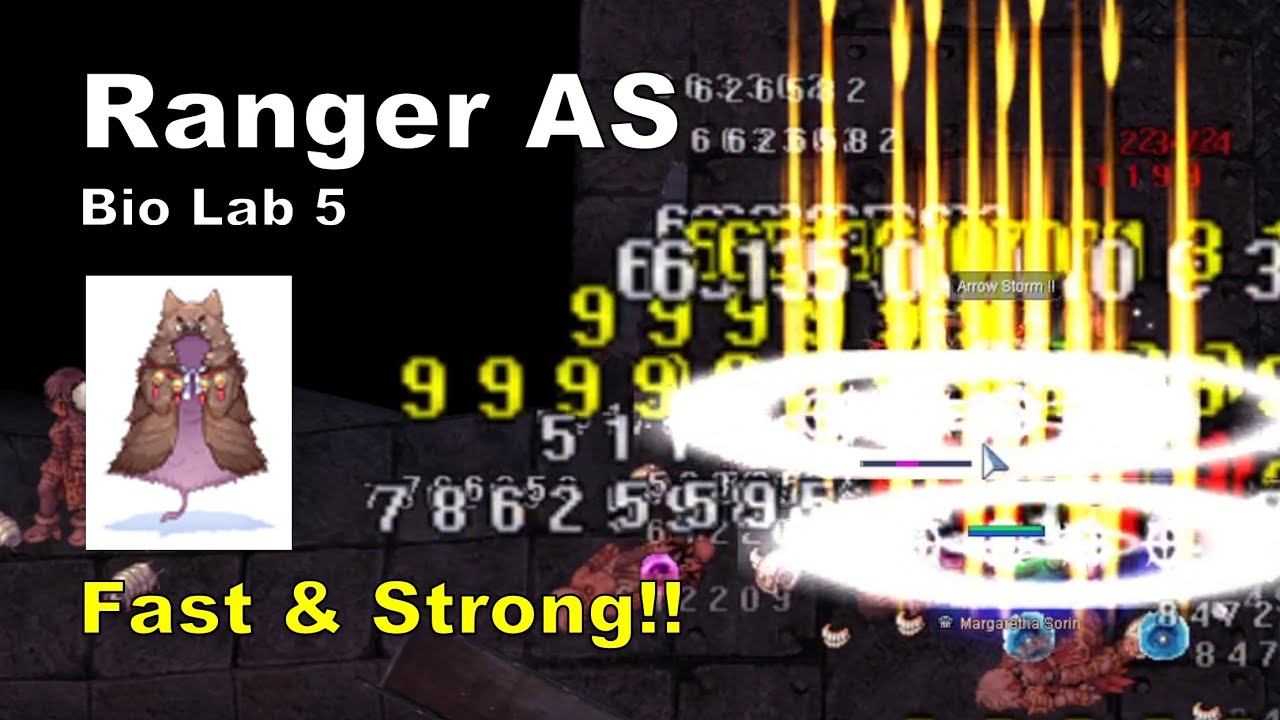 [BB iRO] Ranger Arrow Storm - "Erymanthian Skin" - Bio Lab 5 - IRO ...
