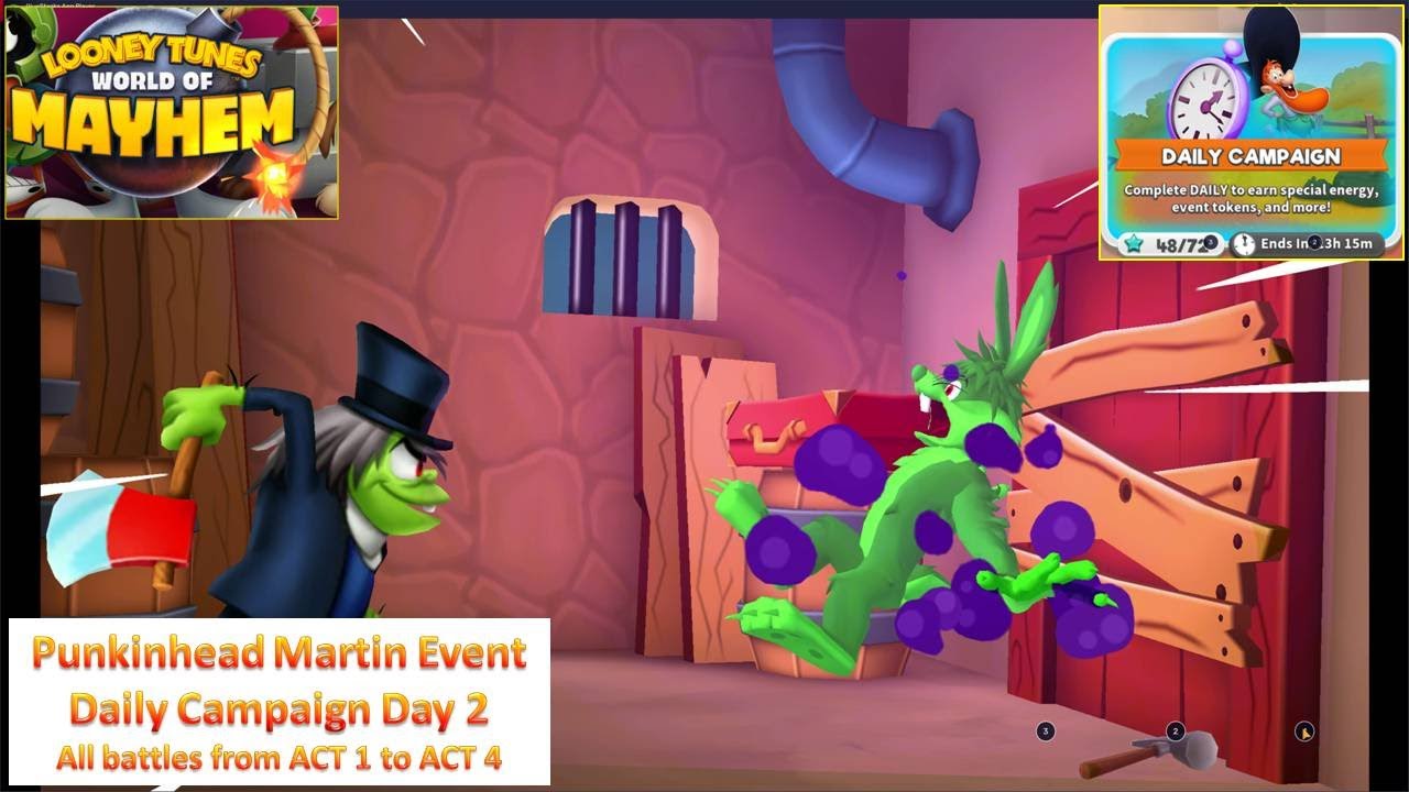 Looney Tunes World of Mayhem - Pumpkinhead Martin Event - Daily ...