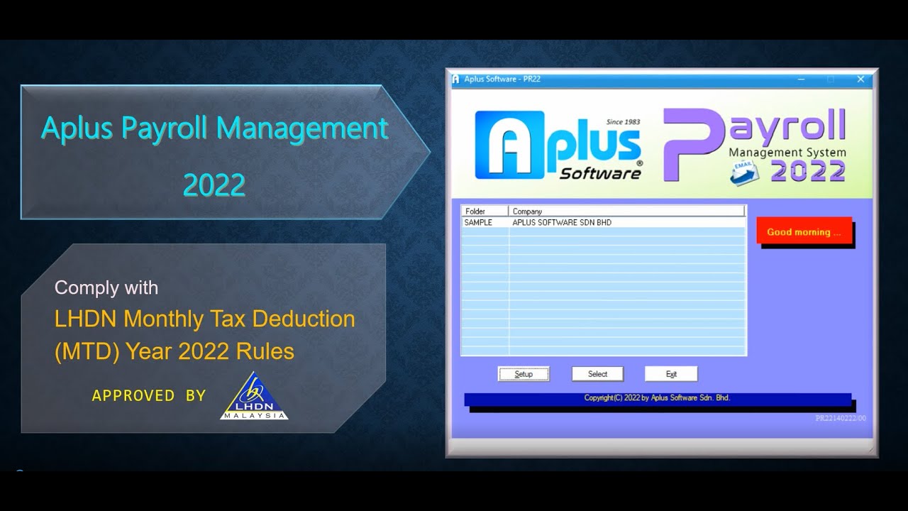 Aplus Software - Aplus Payroll Management System 2022 - YouTube