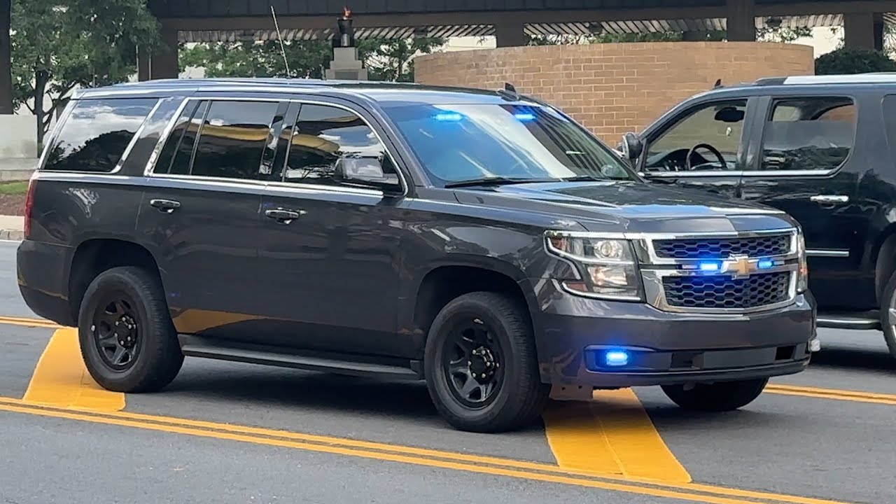 Unmarked Chevy Tahoe at Georgia Capitol - YouTube