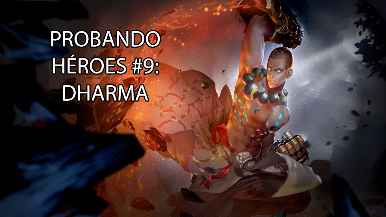 ¡PROBANDO HÉROES #9: DHARMA! (Qi en AoV) Guía y Build - Honor of Kings ...