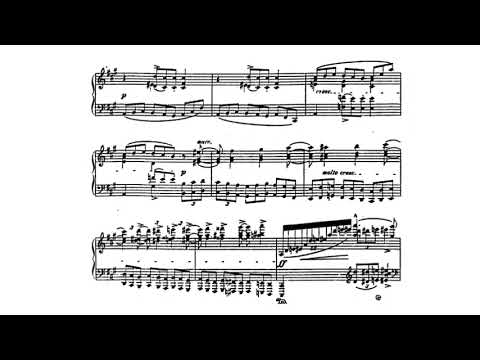 Eugen D'Albert - Piano Sonata in F-sharp minor Op. 10 (audio + sheet music)