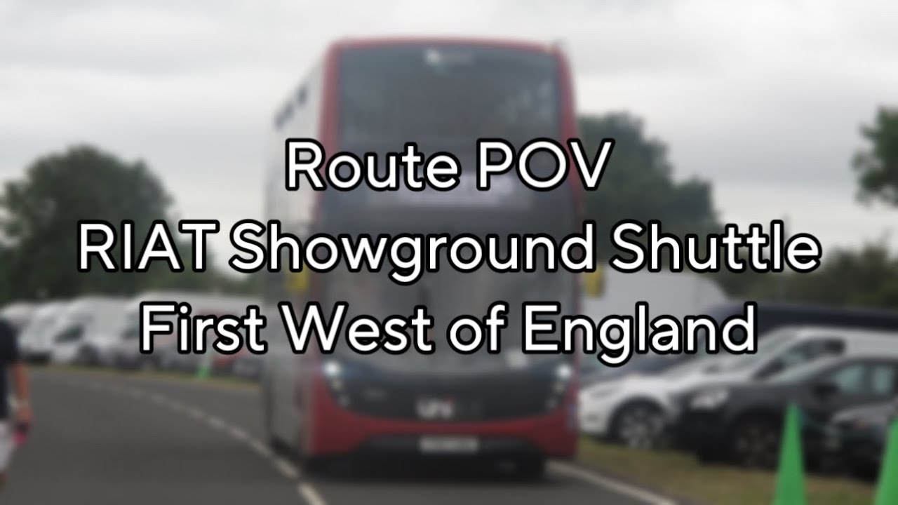 [Route Visual] RIAT 2024 Showground Shuttle Bus - YouTube