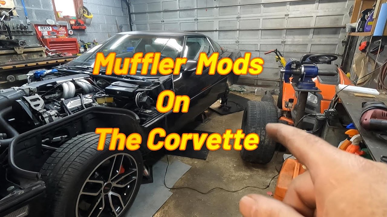 Muffler Mods On The Corvette 🤔 - YouTube