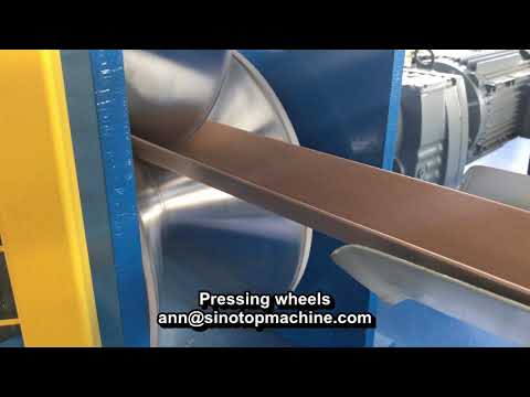 120AS edge board machine with die-cutting and printer - YouTube