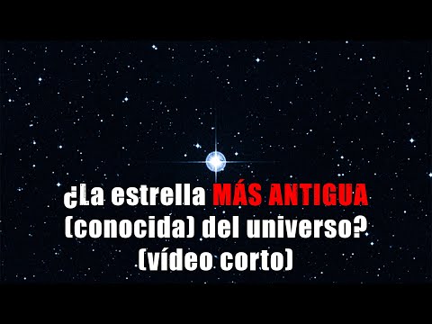 ¿Es Matusalén la estrella más antigua que conocemos? | #Shorts - YouTube