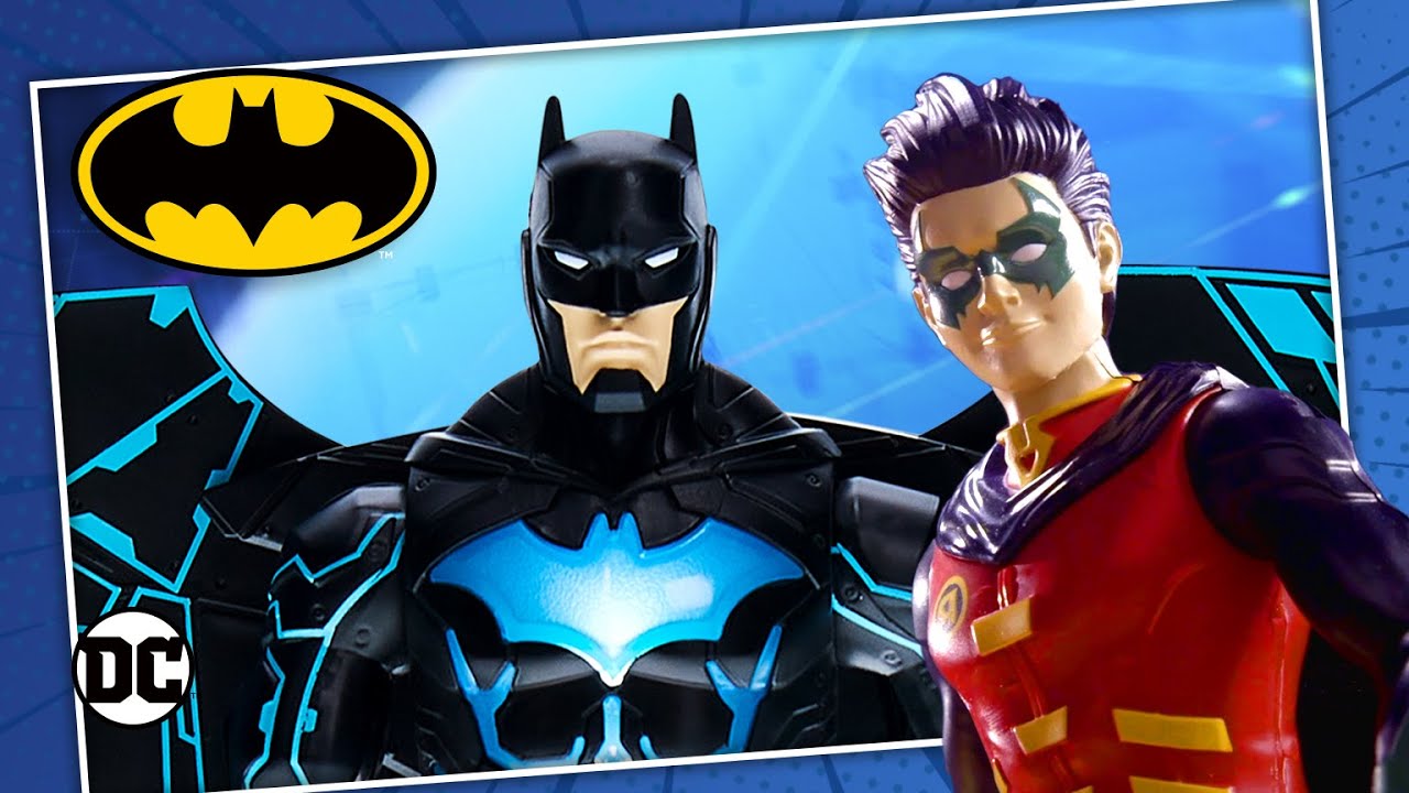 BATMAN flies into action with new BAT-TECH! - YouTube