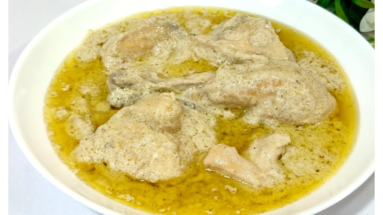 Chicken White Karahi | Easy And Tasty White Karahi | Bushra ka kitchen ...