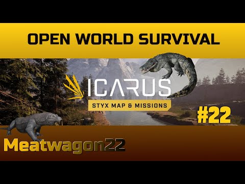 Underwater Cave Explorer | Icarus Open World Survival Styx Map Part 22