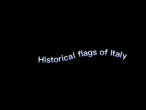 Historical flags of Italy #video