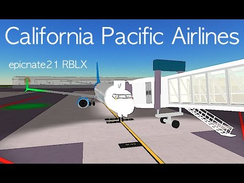ROBLOX | California Pacific Airlines Boeing 737-800 Flight - YouTube