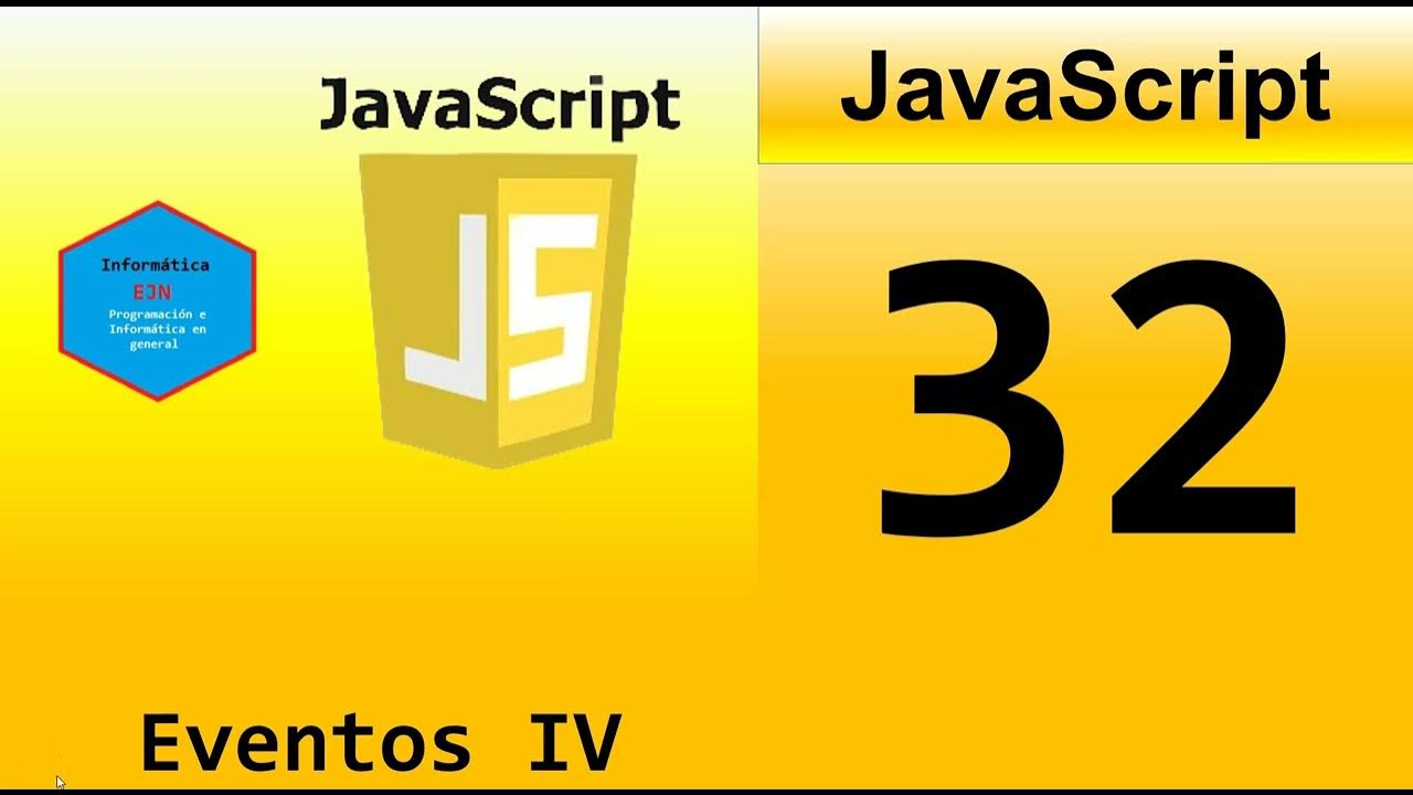 32.Curso JavaScript desde cero || Evento Scroll. - YouTube