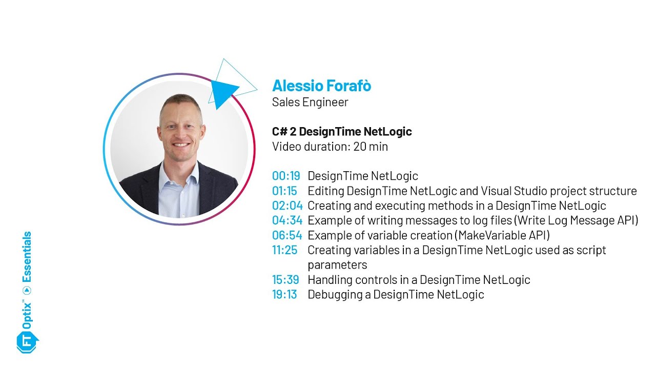 FT Optix Essentials - C#2 DesignTime NetLogic - YouTube