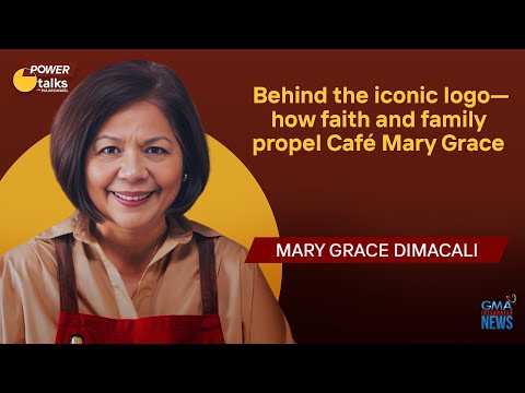 Behind the iconic logo — how faith and family propel Café Mary Grace | Power Talks with Pia Arcangel
