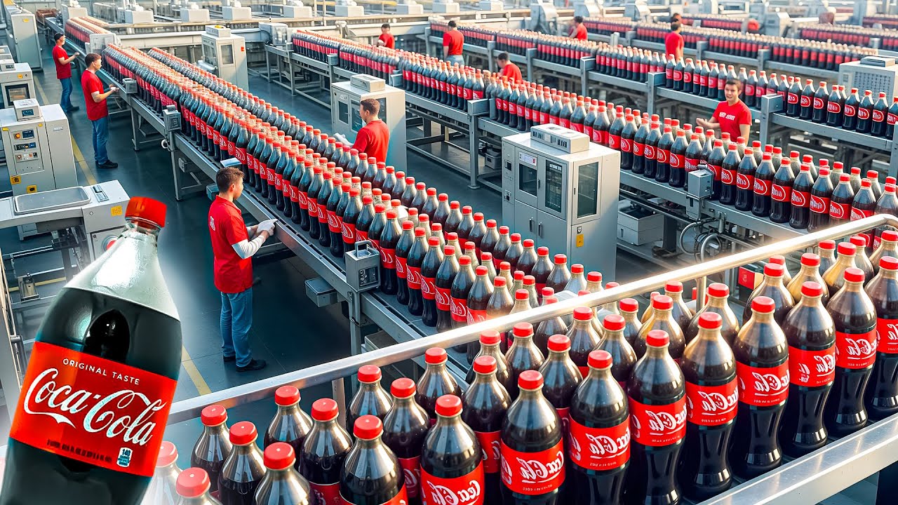 ¿Cómo se Fabrica la Coca-Cola? | Proceso de Fabricación - YouTube