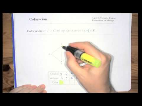 Coloración de grafos simples - YouTube