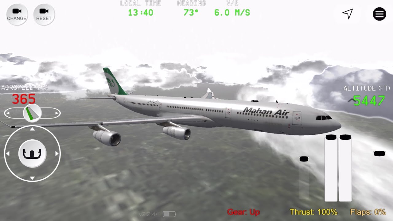 RC FS Advanced Real Flight Simulator Full GamePlay A343 MAHANAIR by ios ...
