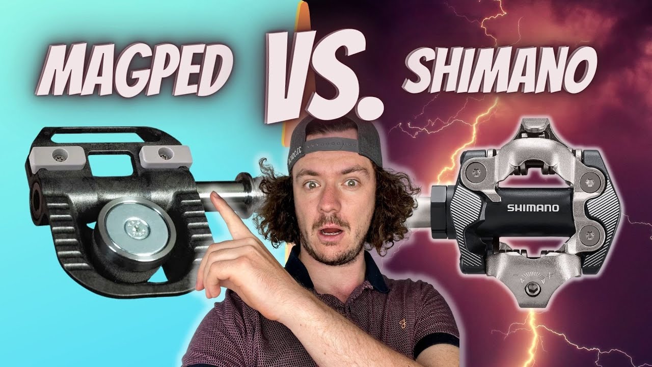 Bestes Klickpedal zum graveln? SHIMANO vs. MAGPED - YouTube