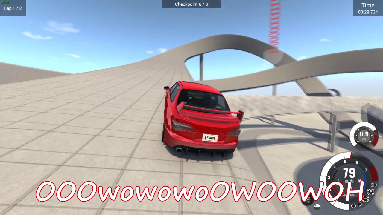 2 dudes feaking out over beamng track - YouTube