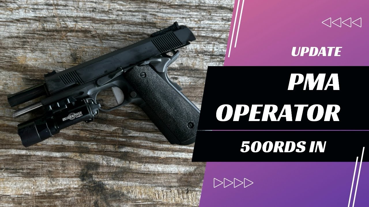 500 Round Update: Pilot Mountain Arms Operator 1911 in 9mm - YouTube