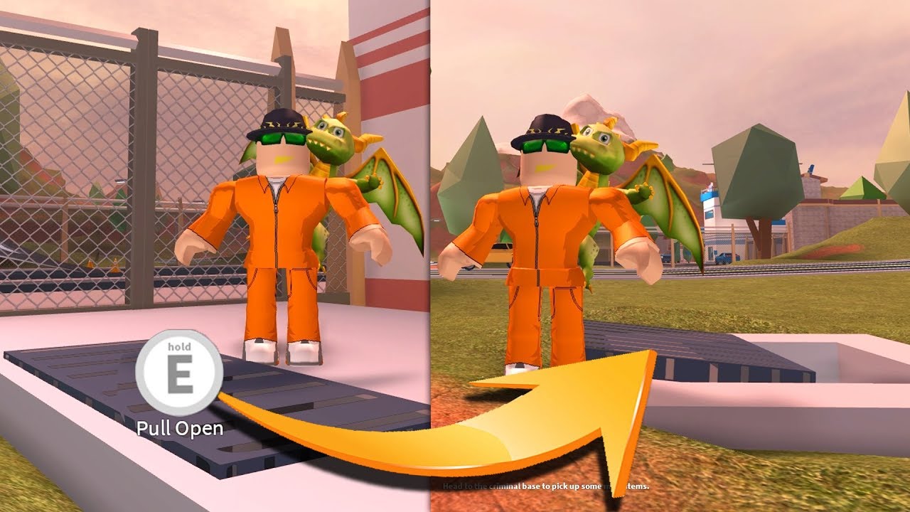 NEW SEWER ESCAPE IN JAILBREAK!! - YouTube