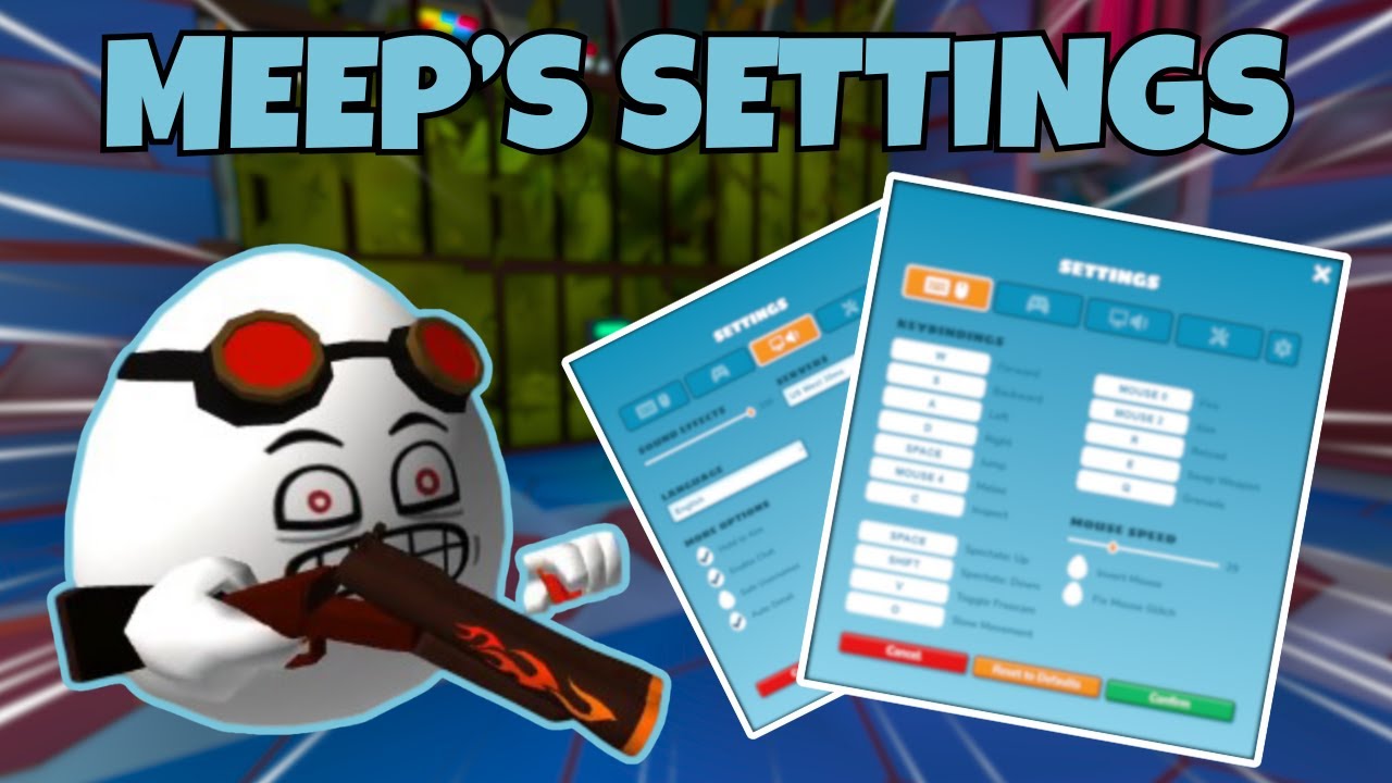 Meep's Settings + 35 Kill Streak! | Shell Shockers - YouTube