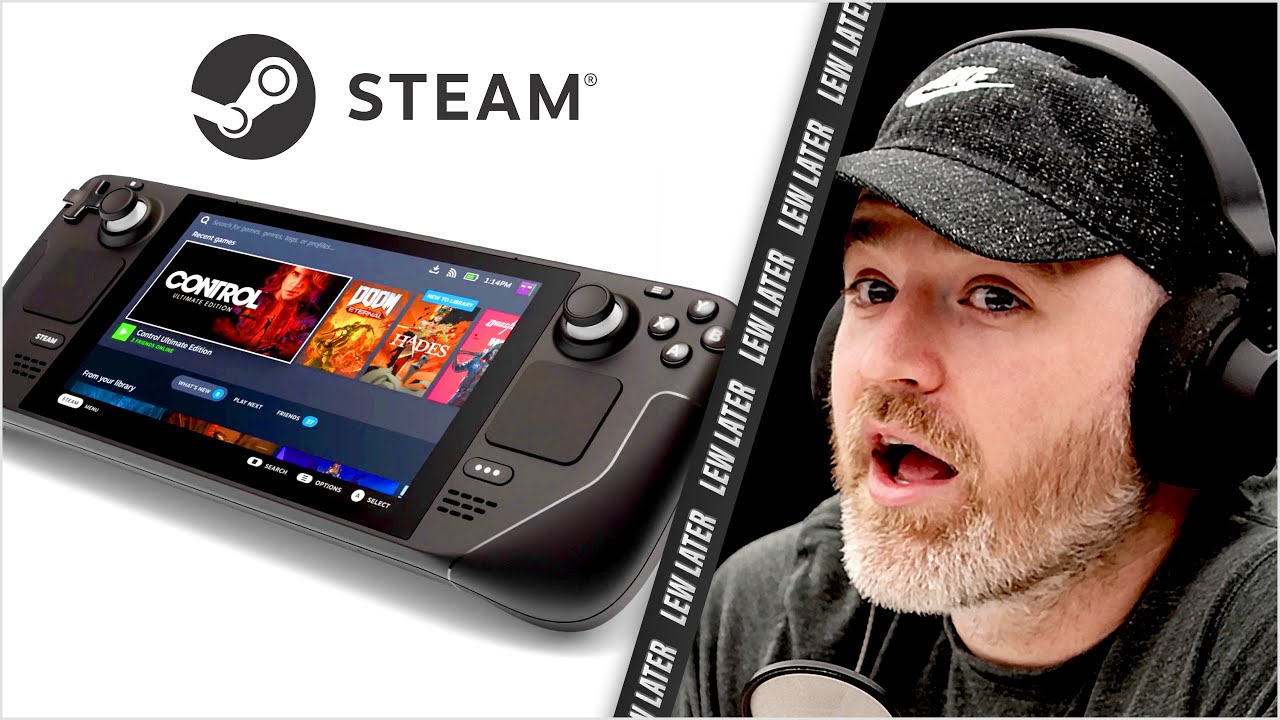 Valve's Steam Deck Gaming Handheld Device - YouTube