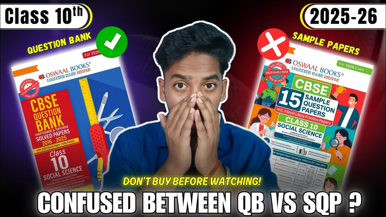 Oswaal Question Bank VS Oswaal Sample Papers Class 10 | Detailed ...