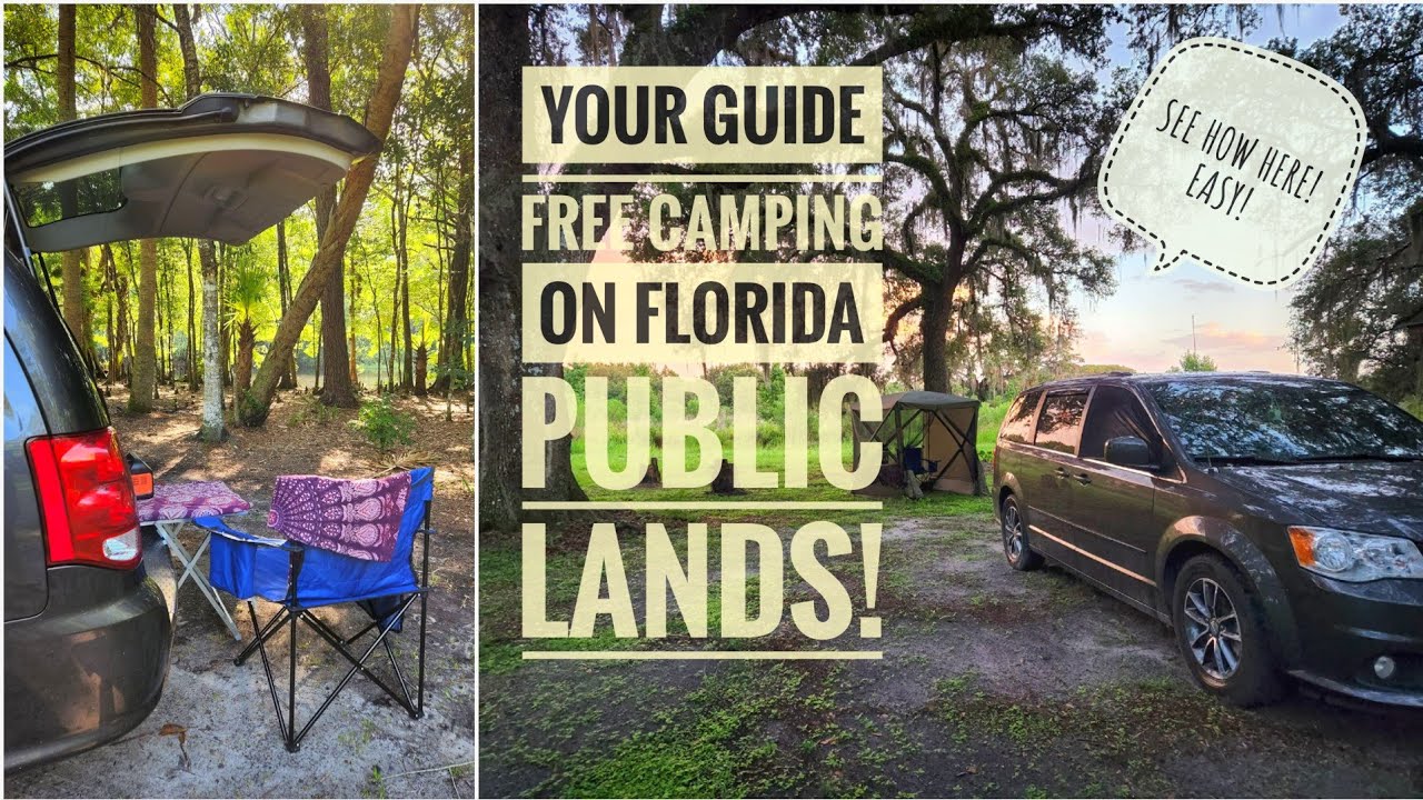 Do this to Find FREE Florida Campsites Online (Demonstration)! | Your ...