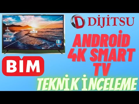 DİJİTSU 140 EKRAN ANDROİD 4K SMART LED TV TEKNİK İNCELEME | BİM 19 ŞUBAT AKTÜEL ÜRÜN | BİM AKTÜEL