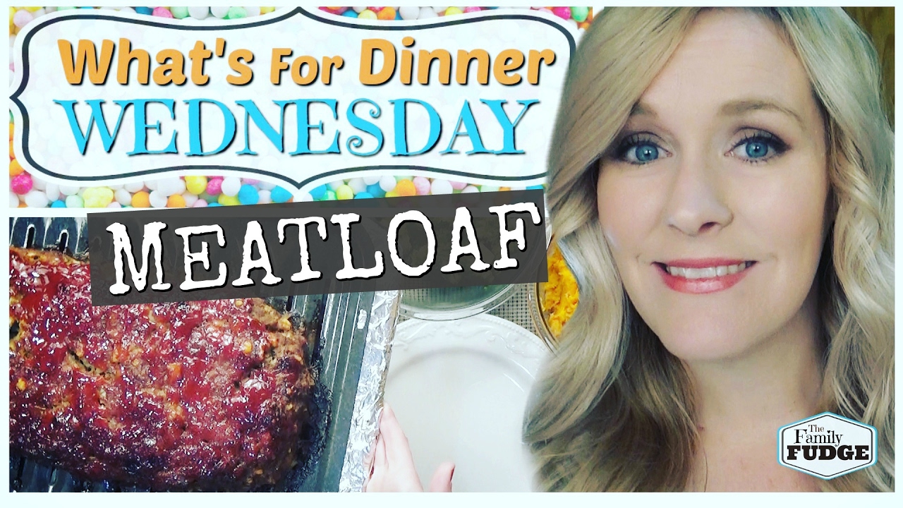 SWEET GLAZED MEATLOAF || What's for Dinner Wednesday - YouTube