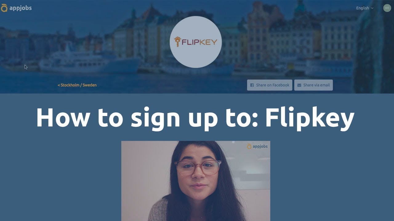 How to sign up to: Flipkey - YouTube