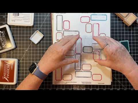 #roxysweeklychallenge | Tutorial | handmade super fun stamped stickers | Week 35 - YouTube