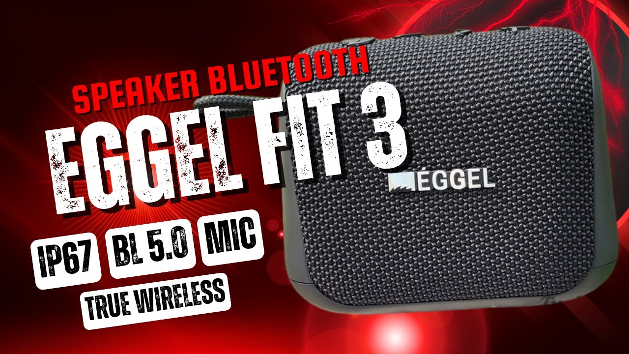 SPEAKER ADA RATING IP67?? REVIEW BLUETOOTH SPEKAER EGGEL FIT 3 #eggel ...