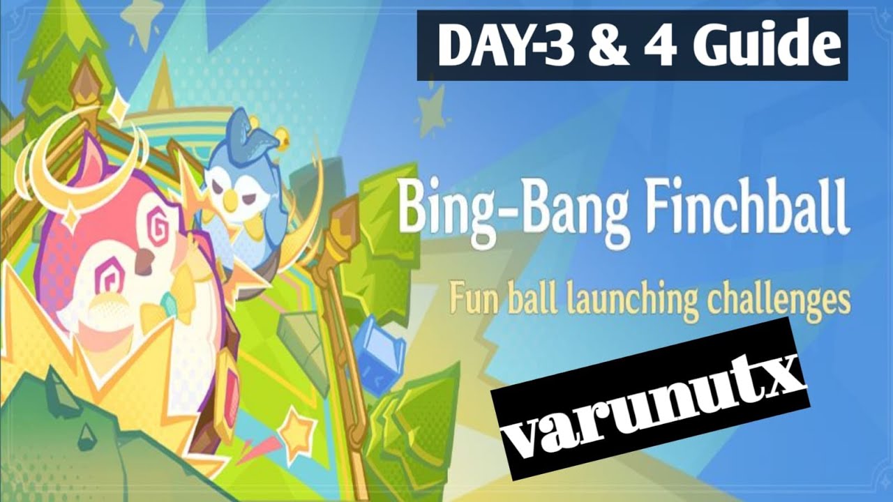 Bing-Bang FinchBall Event: Fun Ball Launching Challenges Day 3 and 4 ...