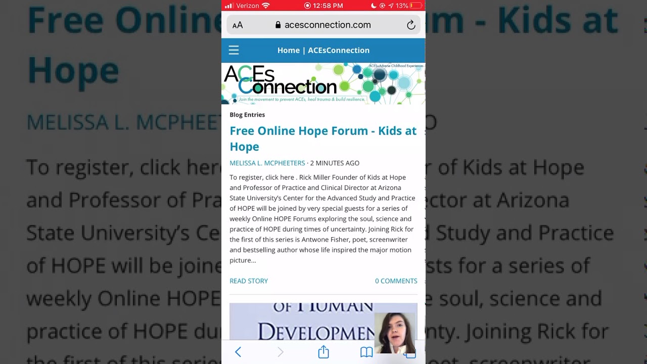 How to Add the ACEs Connection Shortcut to your Mobile Device - YouTube