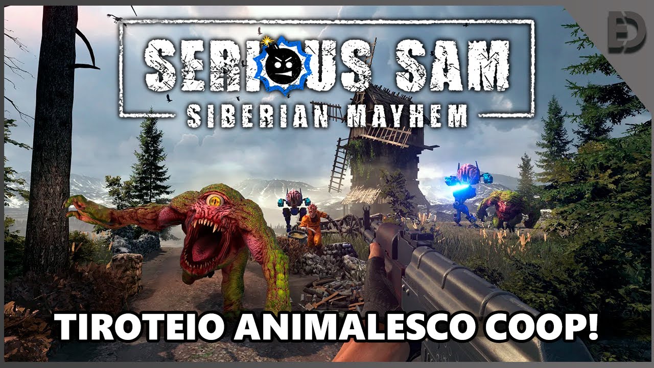 SERIOUS SAM: SIBERIAN MAYHEM | INICIO DE GAMEPLAY PT-BR - YouTube