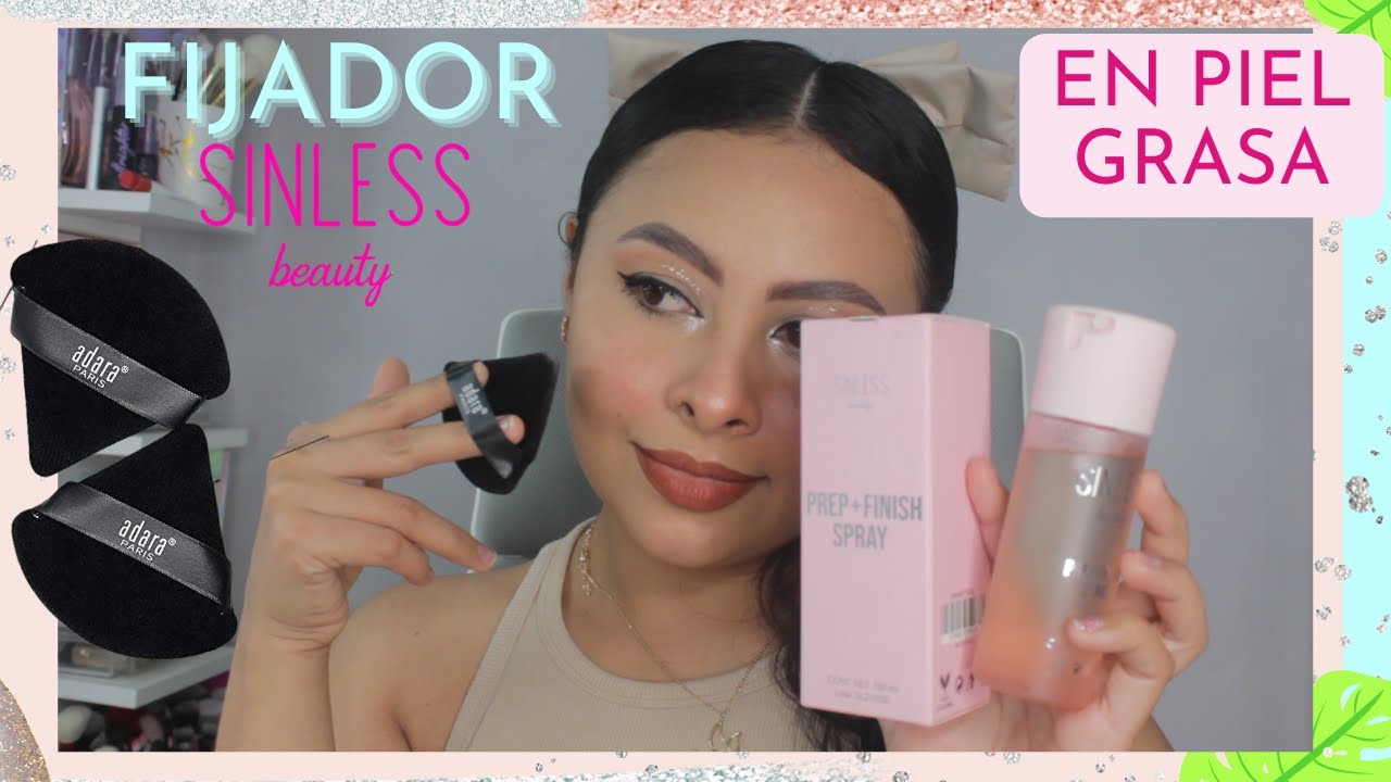 BORLITAS ADARA Y FIJADOR SINLESS BEAUTY PREP + FINISH SPRAY / PRIMERAS IMPRESIONES | HolaLizy 🦋 ...