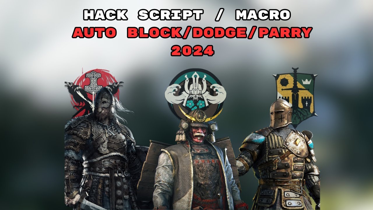 For Honor Script / Auto Parry / Auto Deflect / Auto Block / FREE FOR PC ...