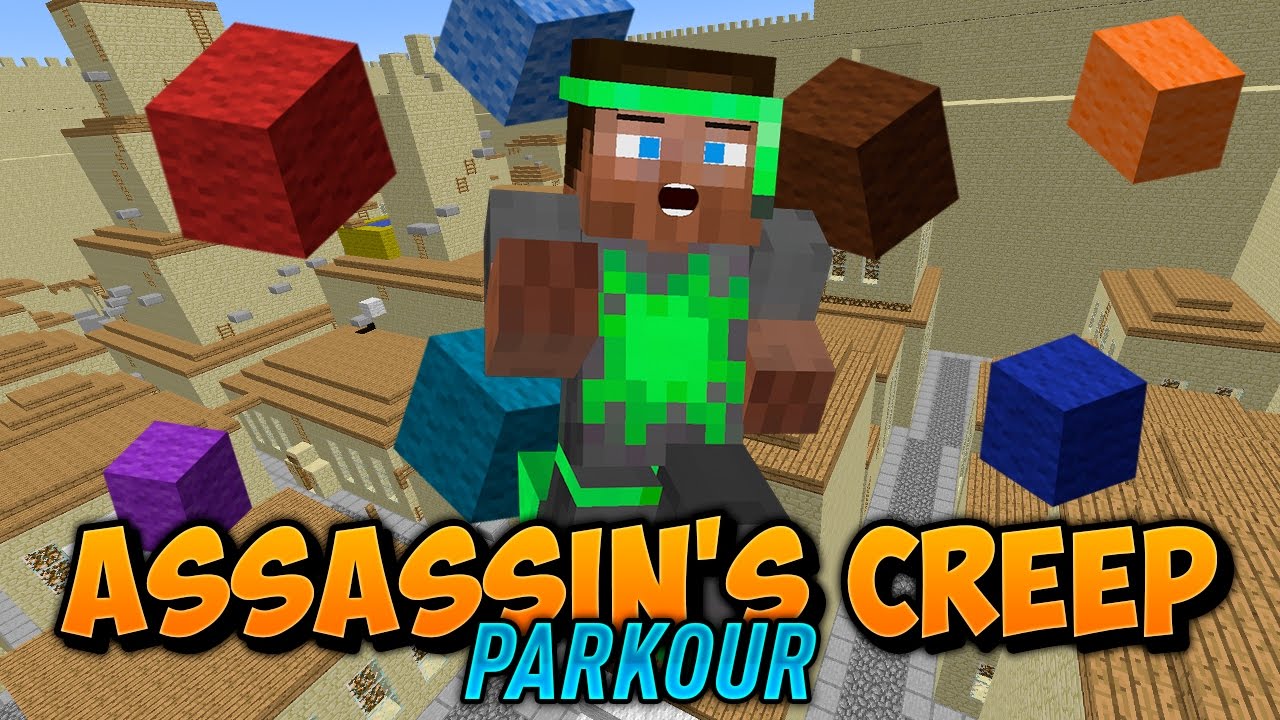 Dansk Minecraft - Assassin's Creep Parkour - "FIND TINGENE!!!" - YouTube