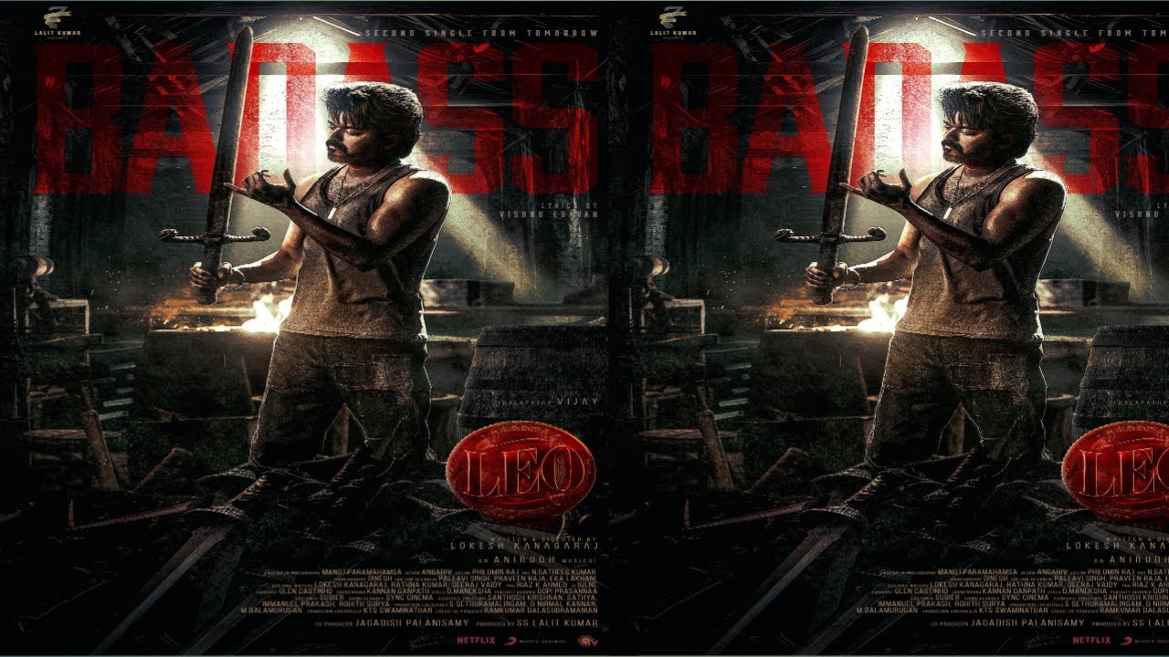 #BADASS - Leo Second Single Promo Tomorrow 💥 | Thalapathy Vijay ...