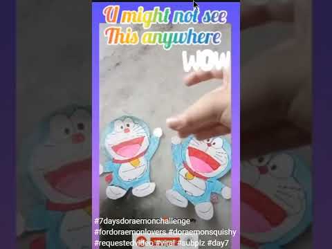 7 DIY Doremon Crafts ll Doremon Supplies ll Easy and Cute Doremon ...