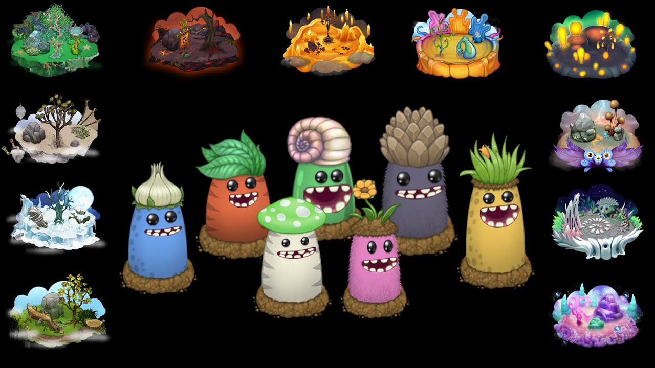 Dipsters on All Islands - Sounds and Animations | My Singing Monsters ...
