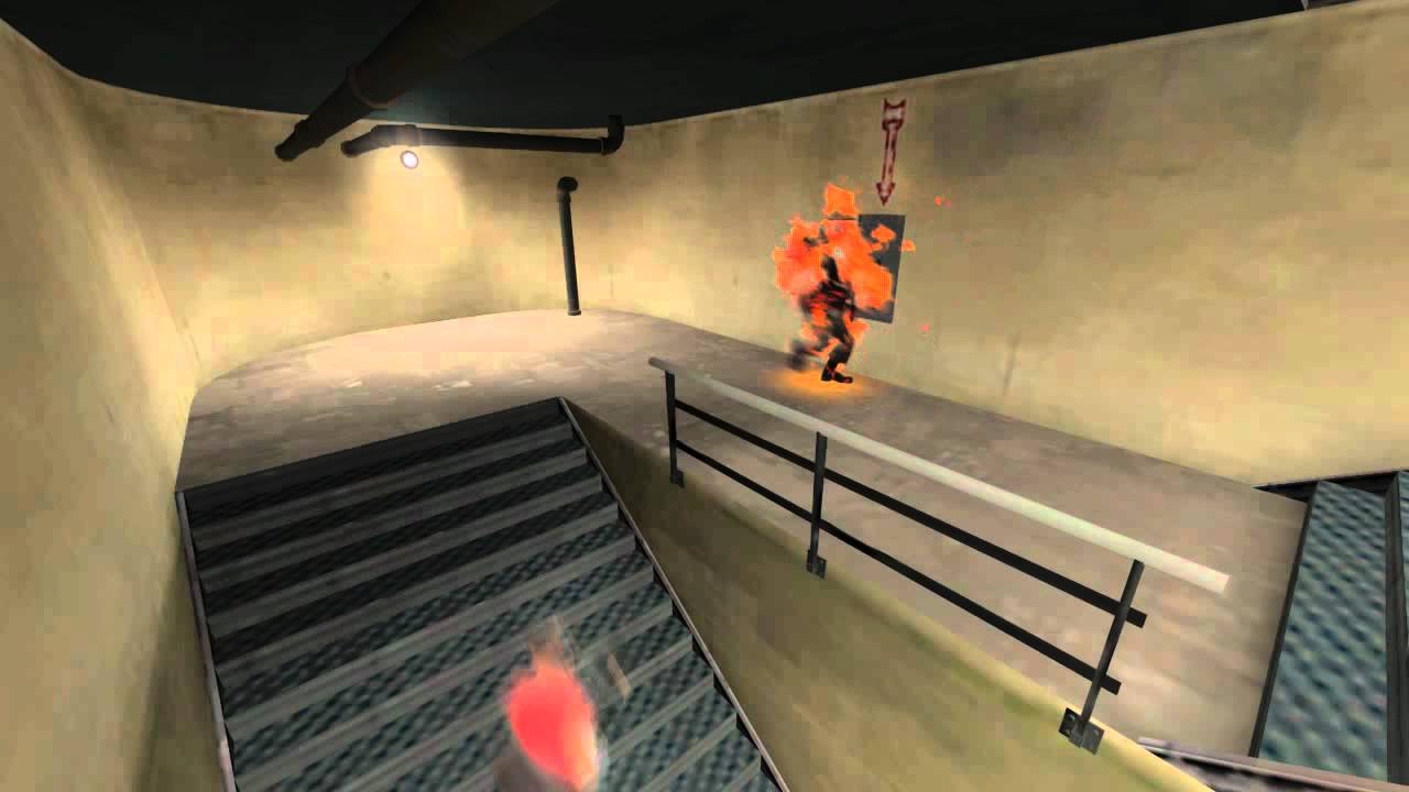 a 24 second long video about a very confused scout and a fat man in a ...