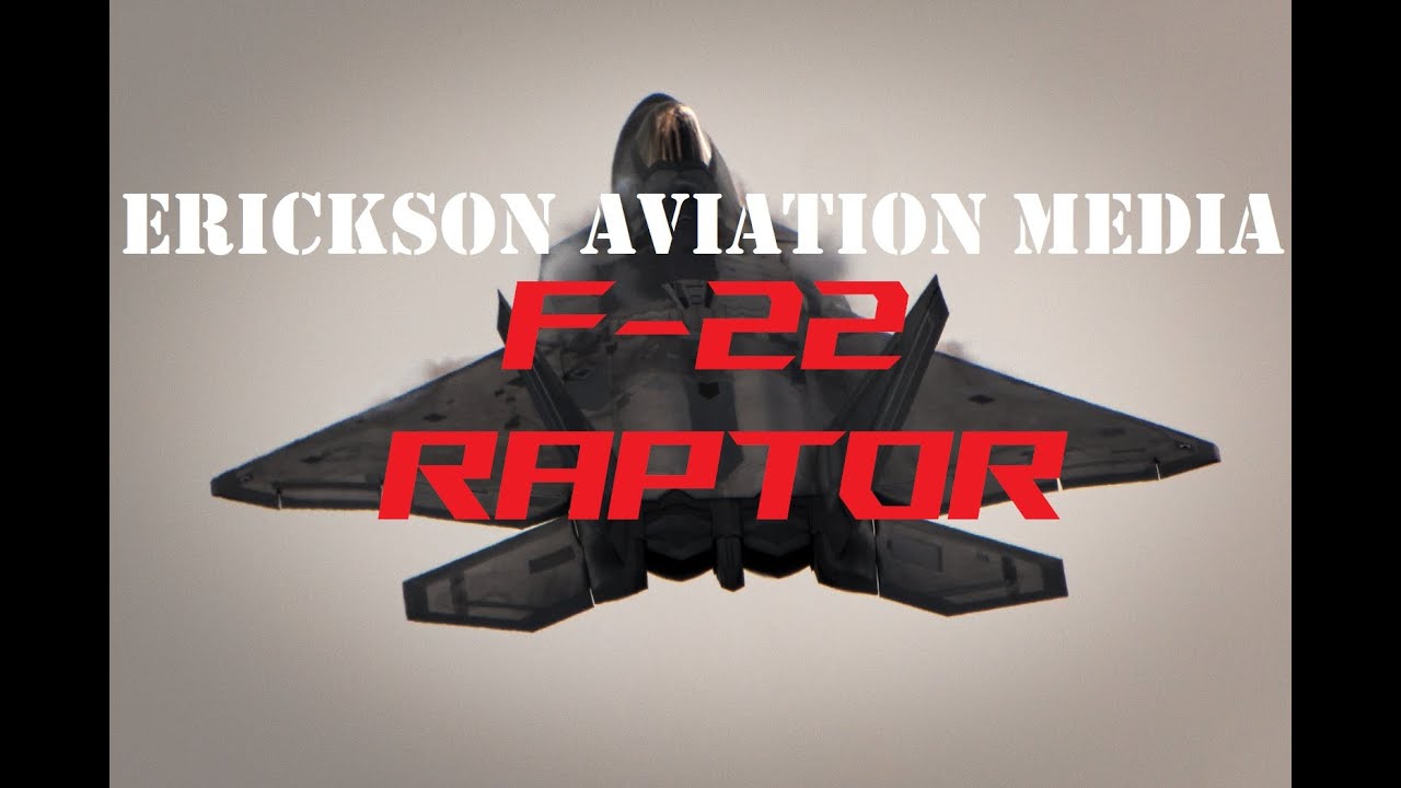 U.S. Air Force F-22 Raptor - Crazy Turns - YouTube