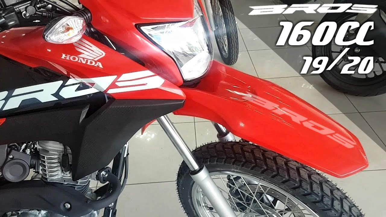 Bros 160 - Modelo 2019 ou 2020 - YouTube