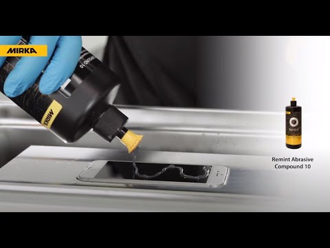 How to remove scratches from screens with Mirka® Remint