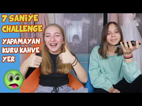7 SANİYE CHALLENGE - Işıl & Sude | KOMİK GÖREVLER - Yapamayan Kuru Kahve Yer - Babishko Family