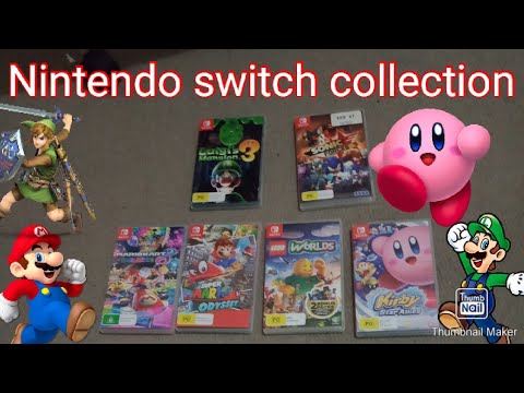My Nintendo switch game collection - YouTube