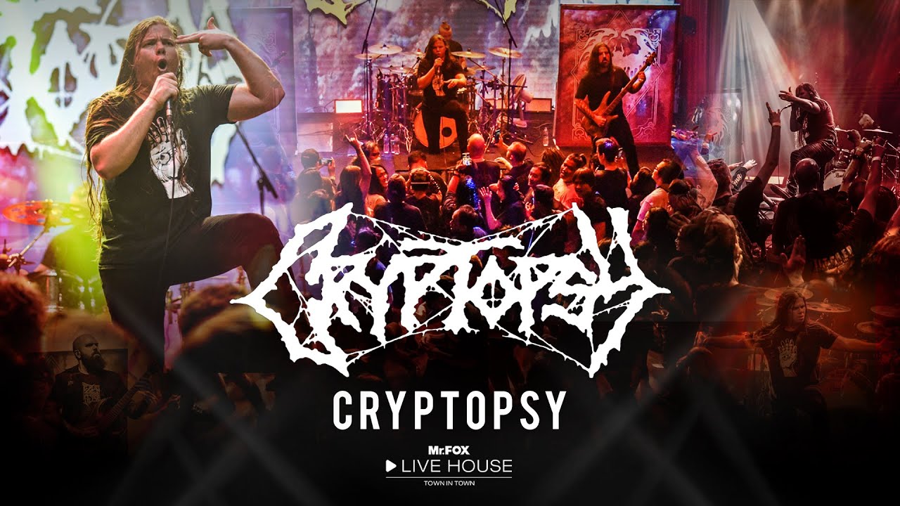 Cryptopsy @Mr.FOX Live House (LIVE) - YouTube